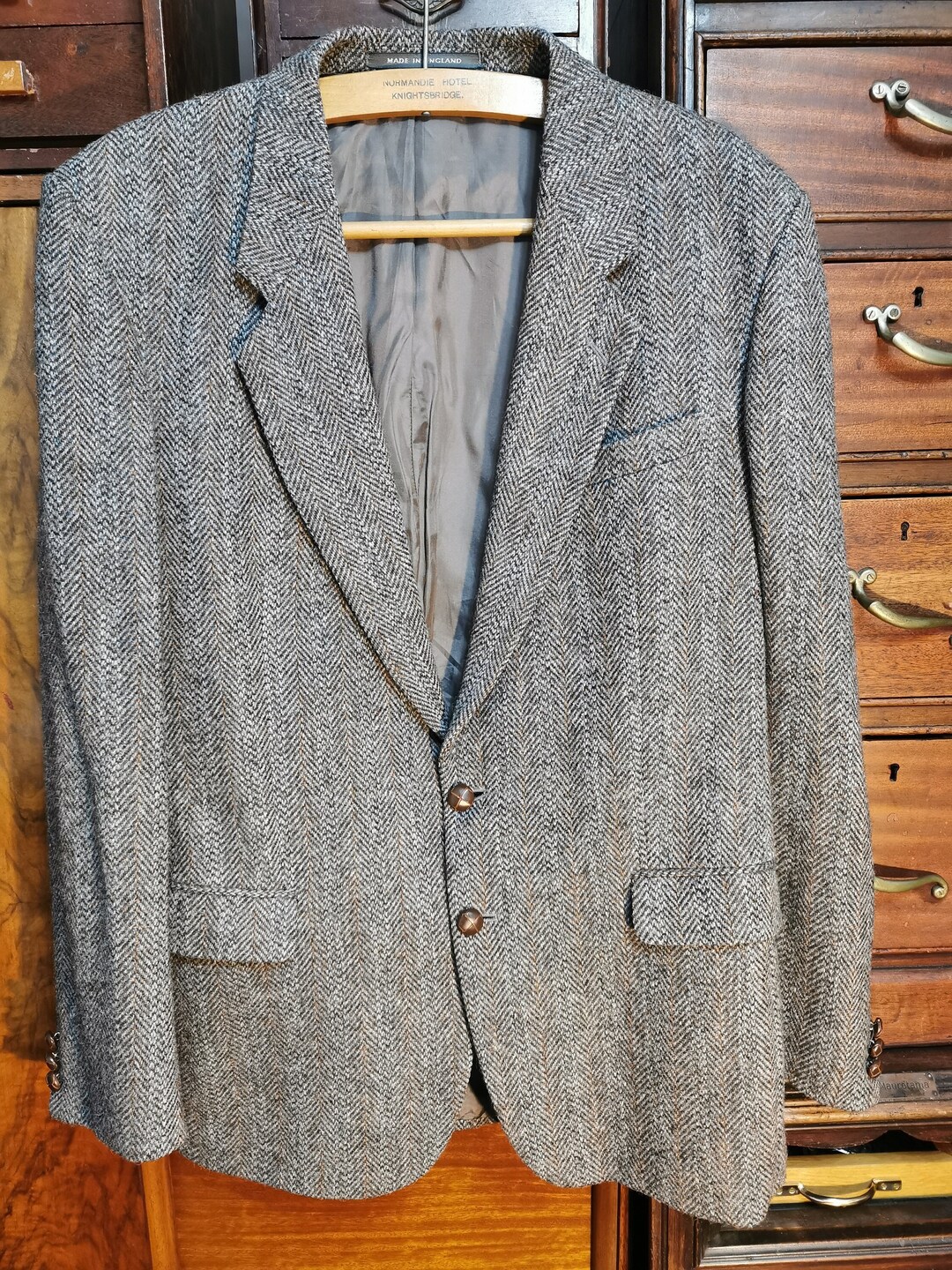Harris Tweed Jacket Made by Alexandre of England, Hand Woven Harris ...