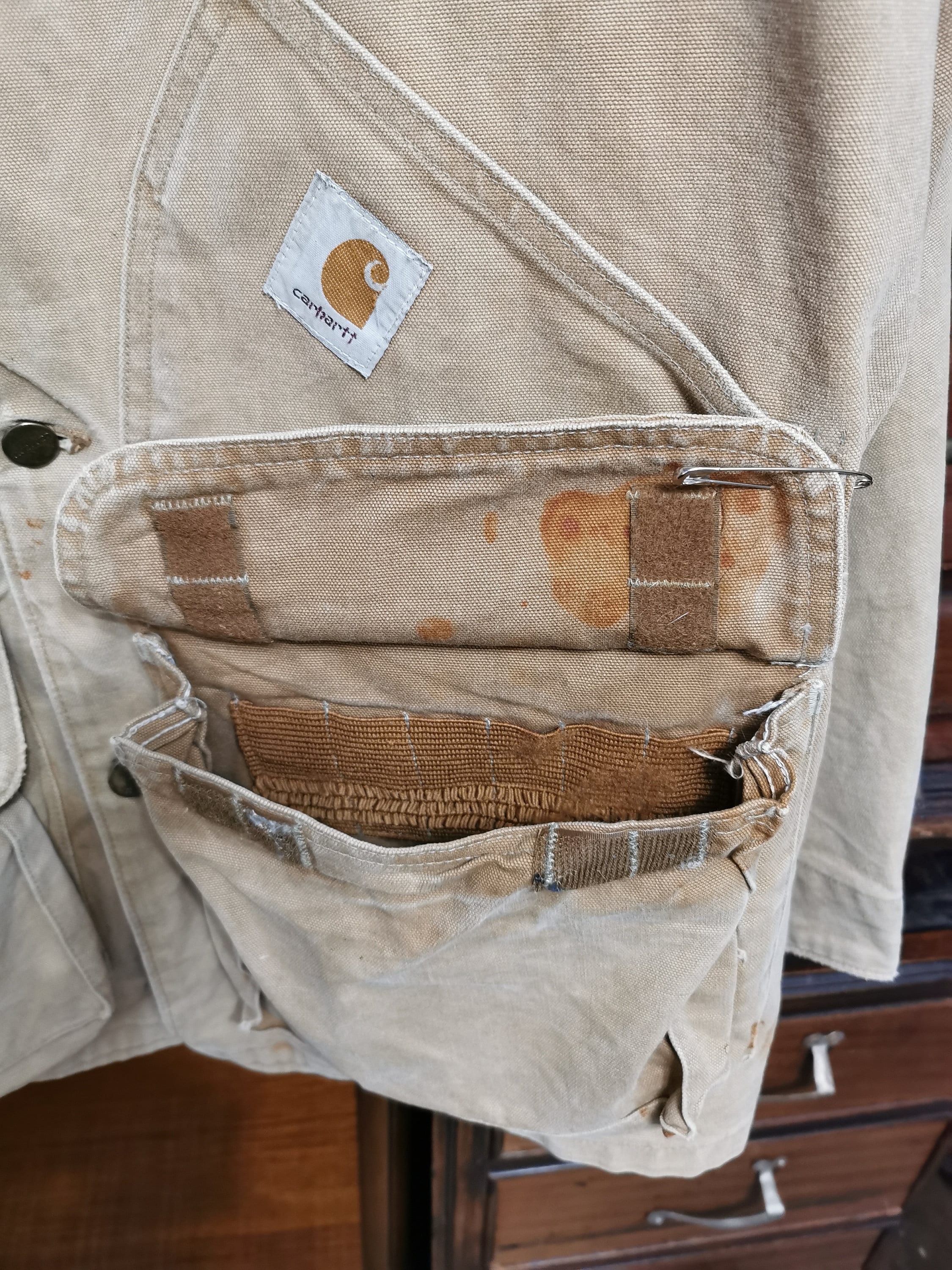 Vintage Carhartt Hunting Jacket, 1970s Vintage, Super Heavy-weight ...