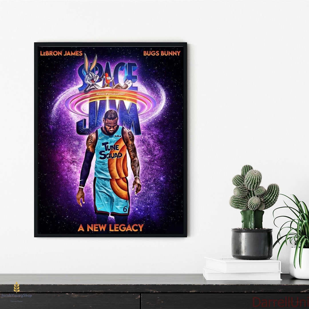 Lebron James X Bugs Bunny Space Jam La Lakers Basketball - Etsy