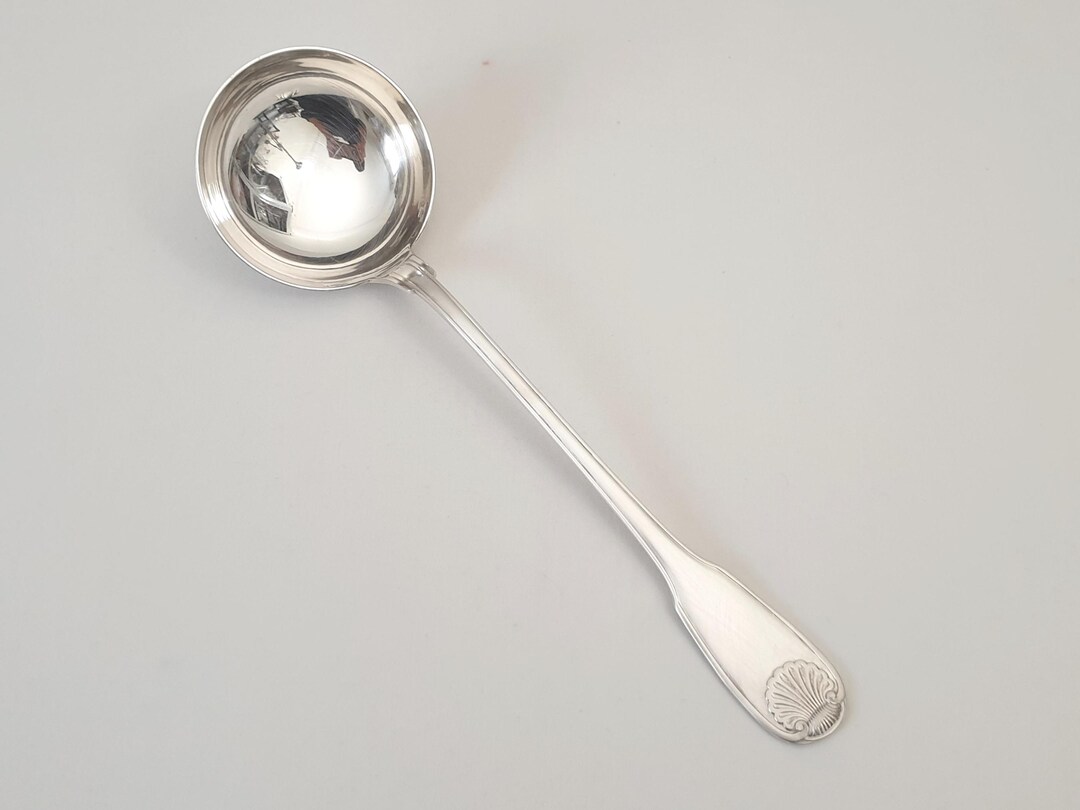 Christofle Silver Plated Soup Ladle 'vendôme' Model - French Christofle ...