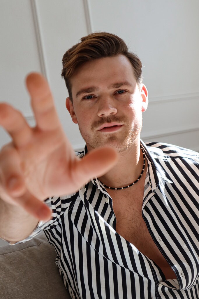 Pearl Necklace With Freshwater Pearls, Wooden Pearl Necklace Matt Black ...