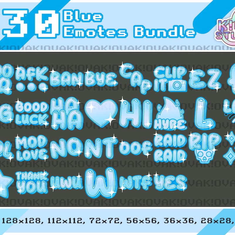 Funny Blue Emoji - Etsy