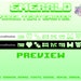 X30 Emerald Pixel Text Emotes | Perfect for Twitch, Youtube, Discord ...