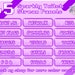 60 Pink Letters and Symbols Text Emote Pack | Discord, Twitch, Youtube ...
