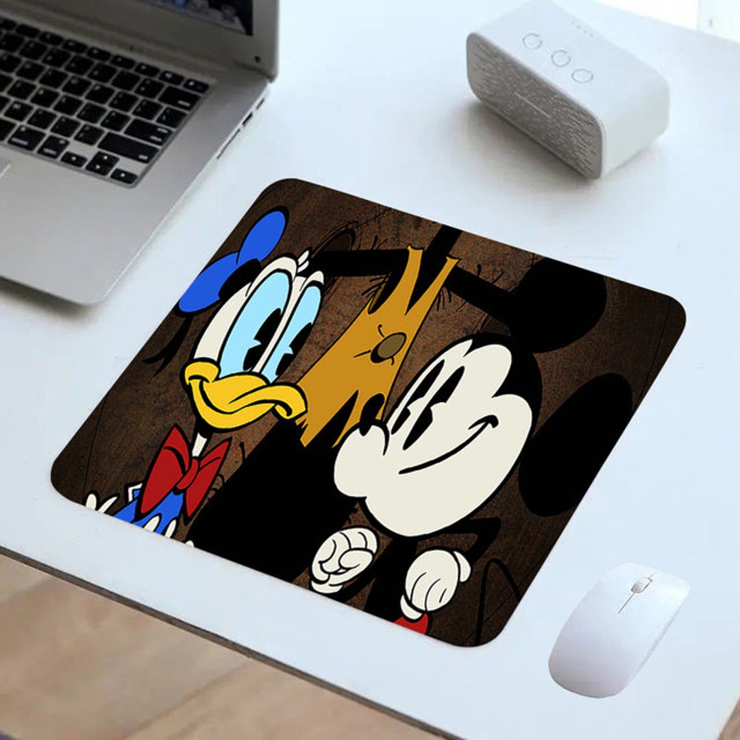 Kawaii Mickey Mouse and Daffy Gaming Mouse Pad Gaming - Etsy
