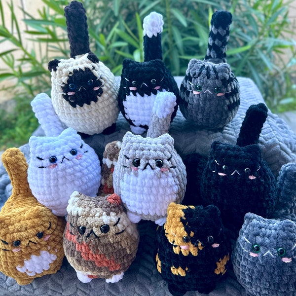 Crochet Patterns Cat Stuffed Animal - Etsy