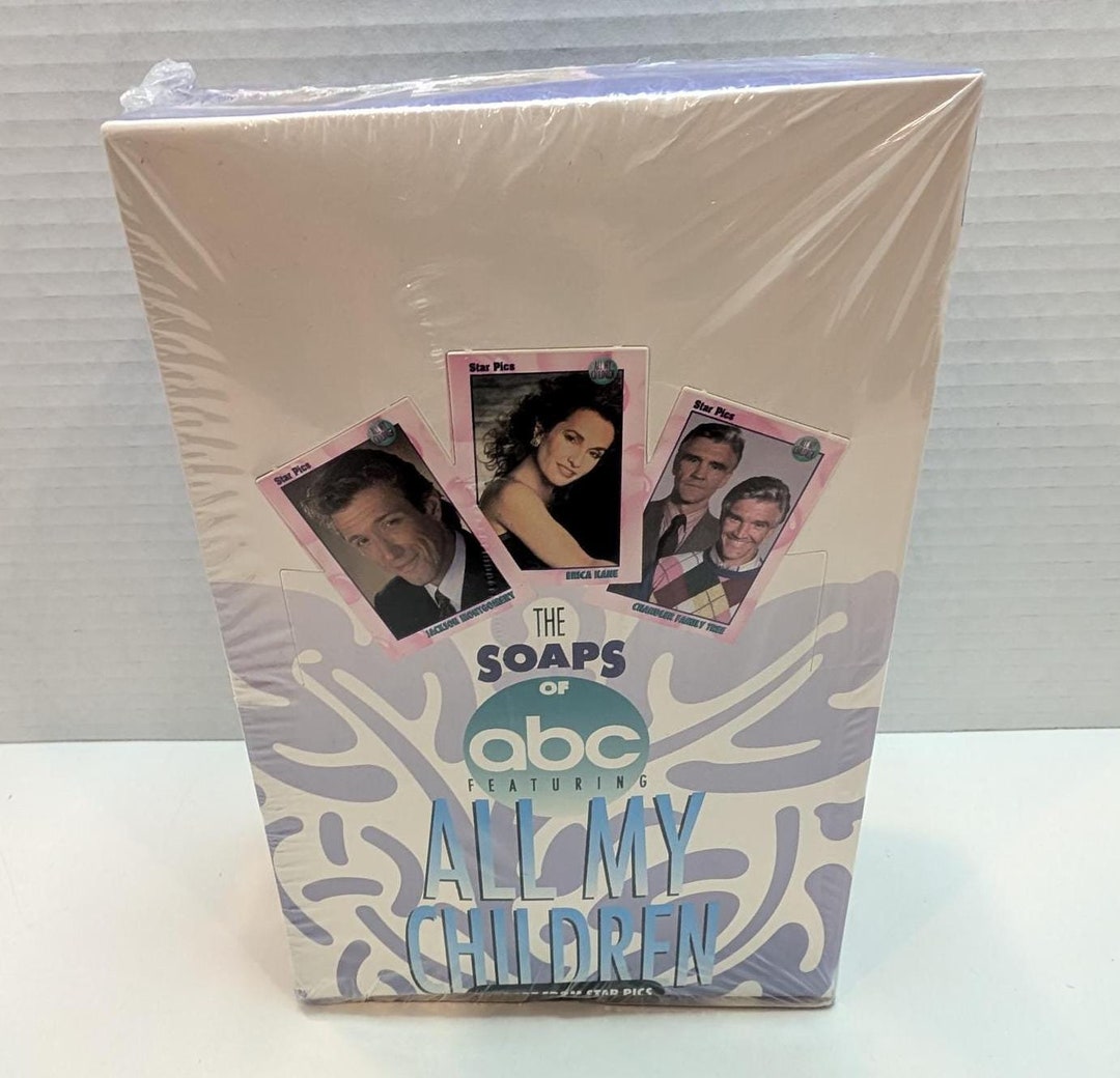 1991 Star Pics the Soaps of ABC - All My Children Soap Opera Trading ...