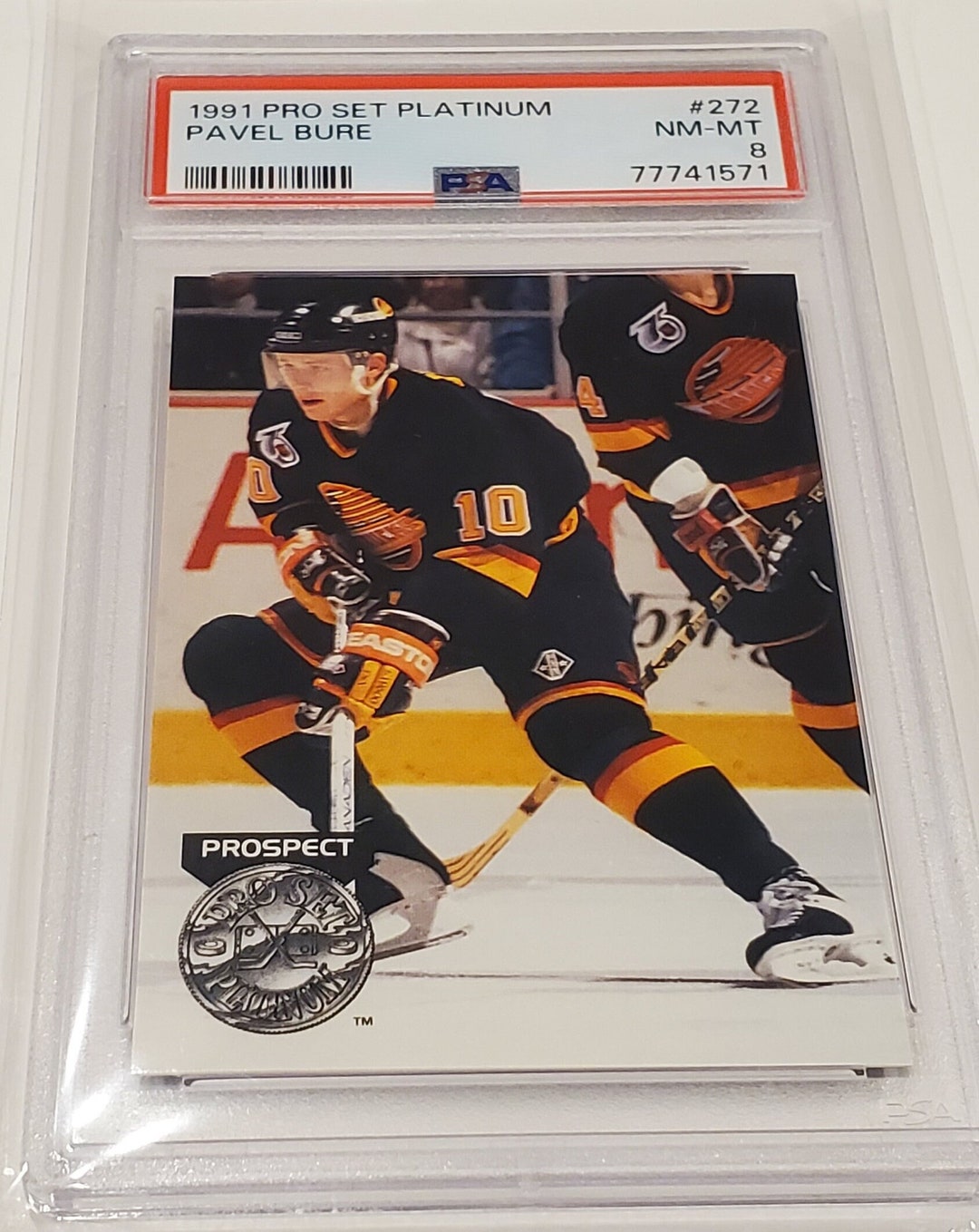 1991 Pro Set Platinum Hockey Pavel Bure 272 PSA 8 Nm-mt HOF - Etsy
