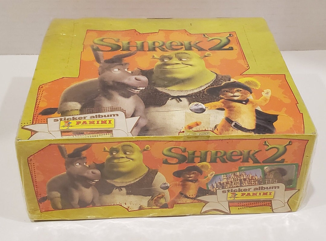 Imperial Panini Shrek 2 Stickers Box Sealed 48 Packs - Etsy