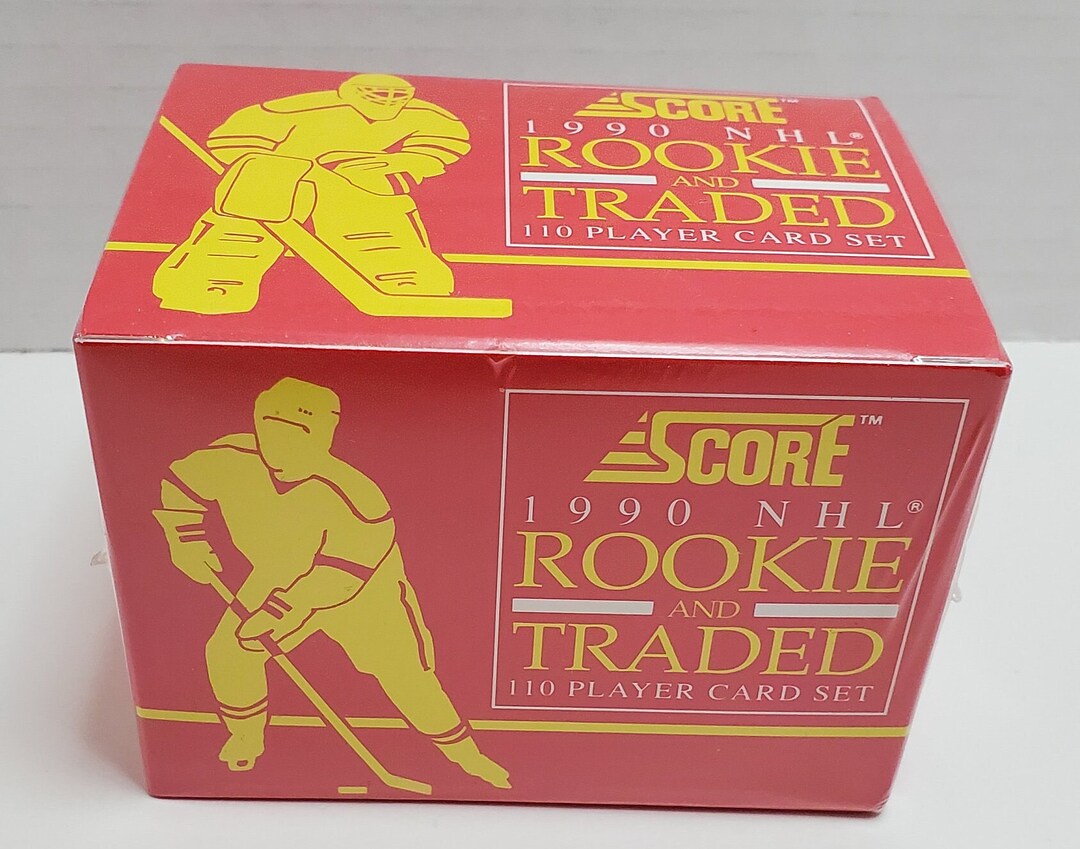 1990 Score Hockey NHL Rookie and Traded 110 Cards Factory - Etsy