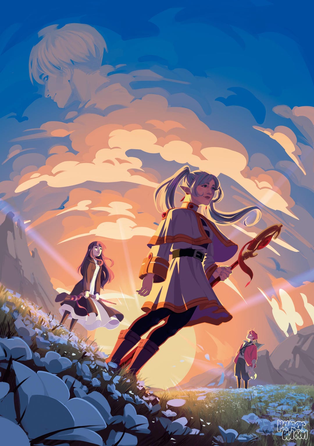 Frieren: Beyond Journey's End (fanart) - Print - Etsy