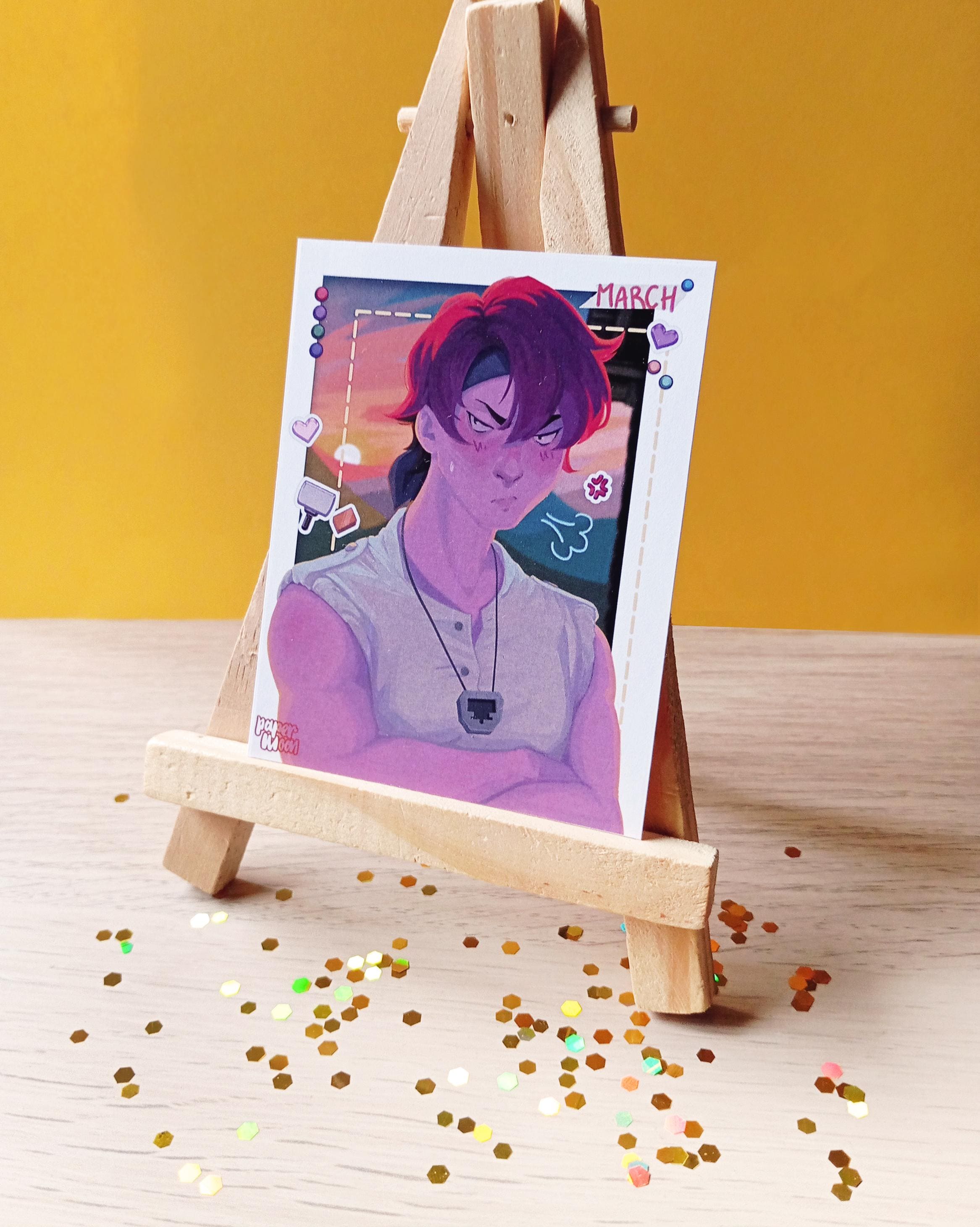 Photocard March - Fields of Mistria (fanart) - Etsy