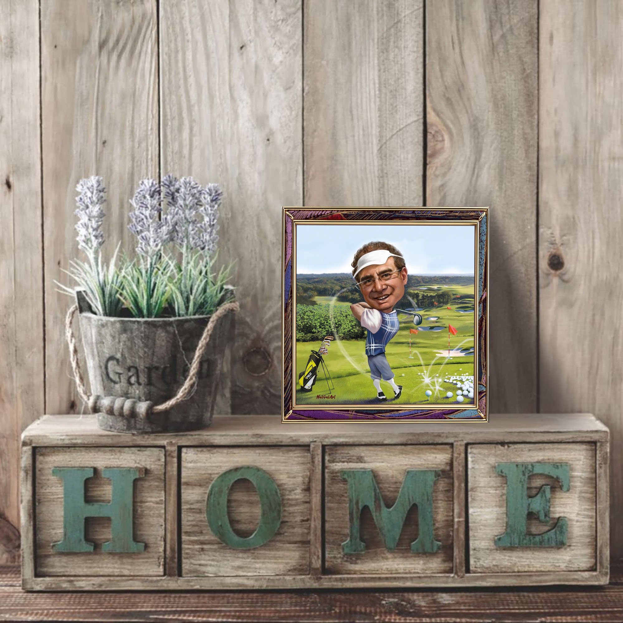 Digital Cartoon Portrait. Cartoon From a Photo. Handiwork. JPG File ...