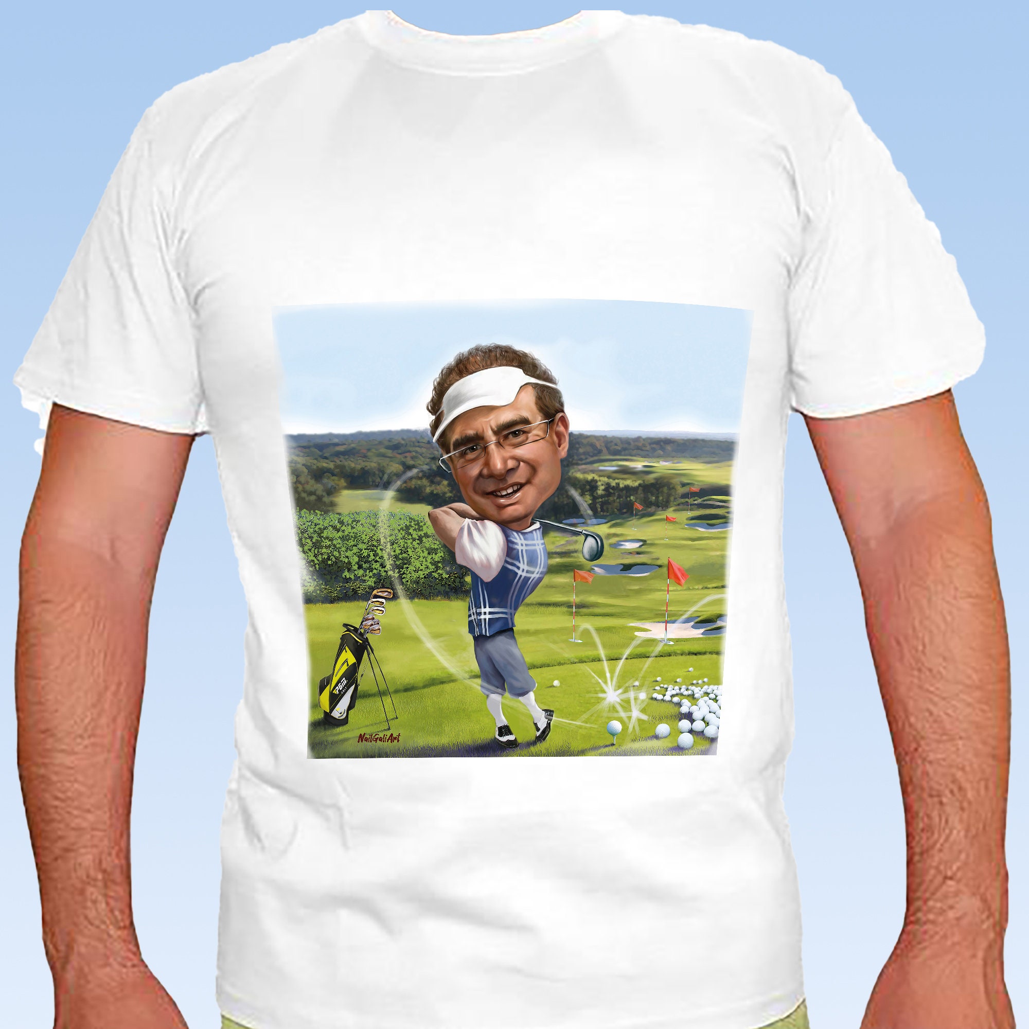 Digital Cartoon Portrait. Cartoon From a Photo. Handiwork. JPG File ...