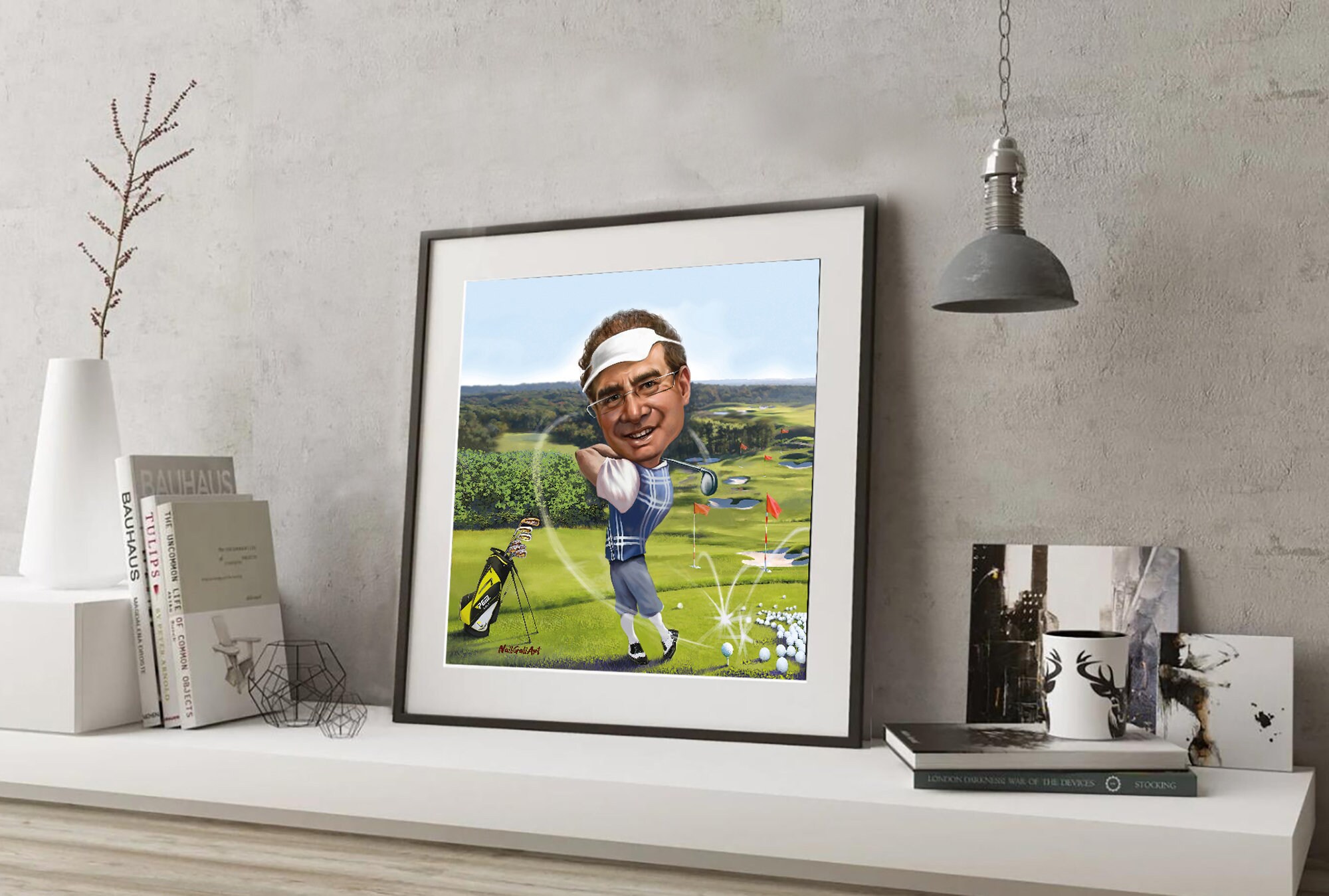 Digital Cartoon Portrait. Cartoon From a Photo. Handiwork. JPG File ...