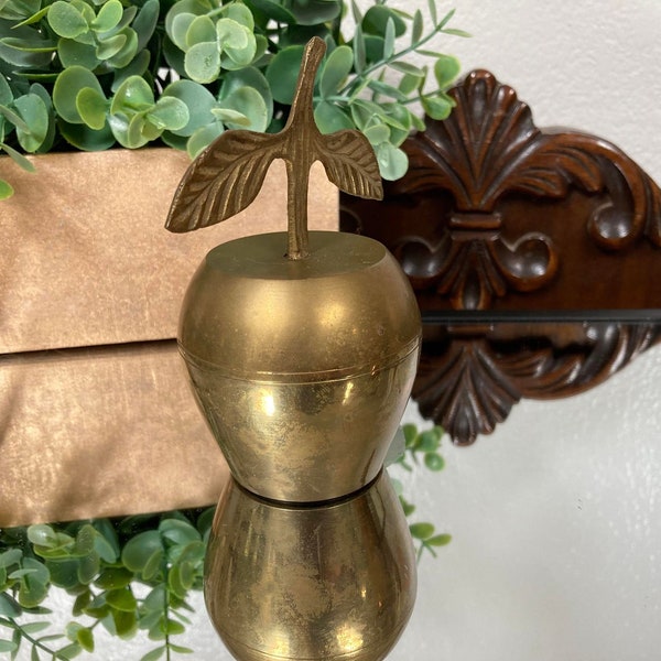 Brass Apple - Etsy