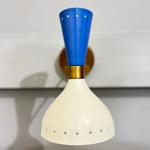 Pair of 1950s Italian Diablo Wall Lights Stilnovo Style - Etsy