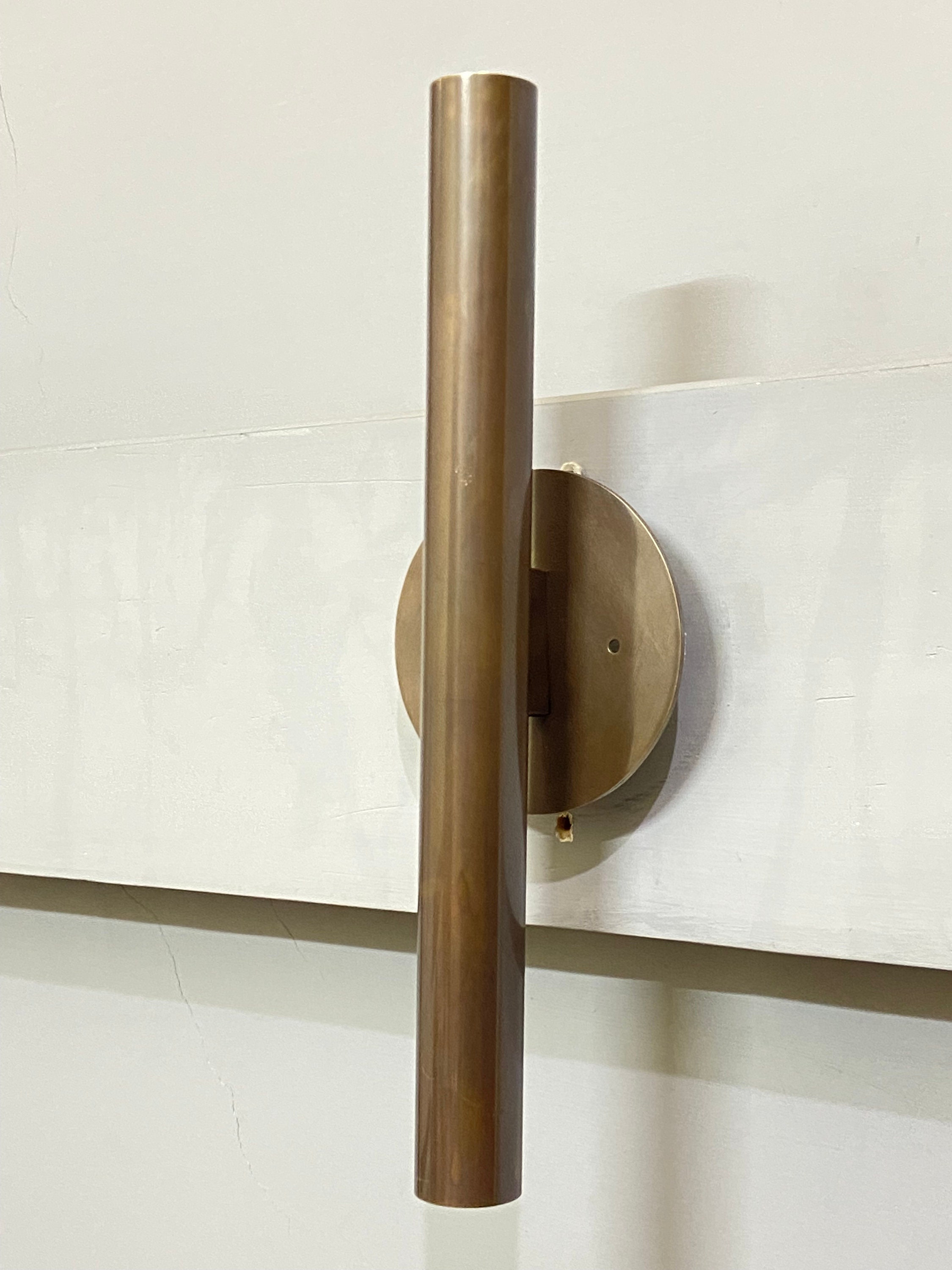 2 Light Italian Pipe Sconce Wall Lights Stilnovo Style Wall - Etsy