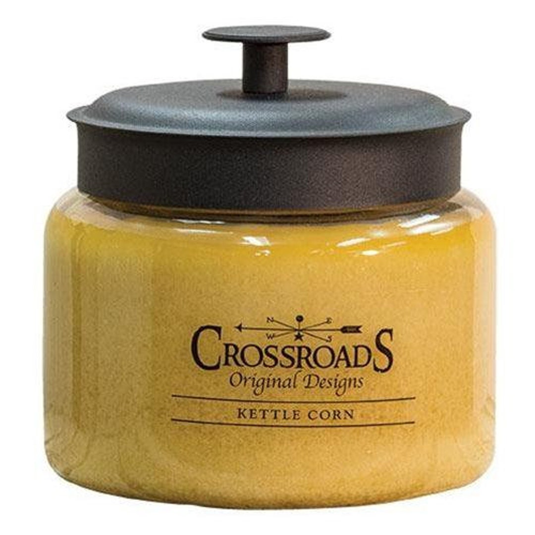 Kettle Corn Jar Candle 48oz - Etsy