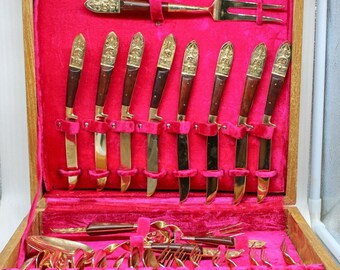 Brass Silverware - Etsy