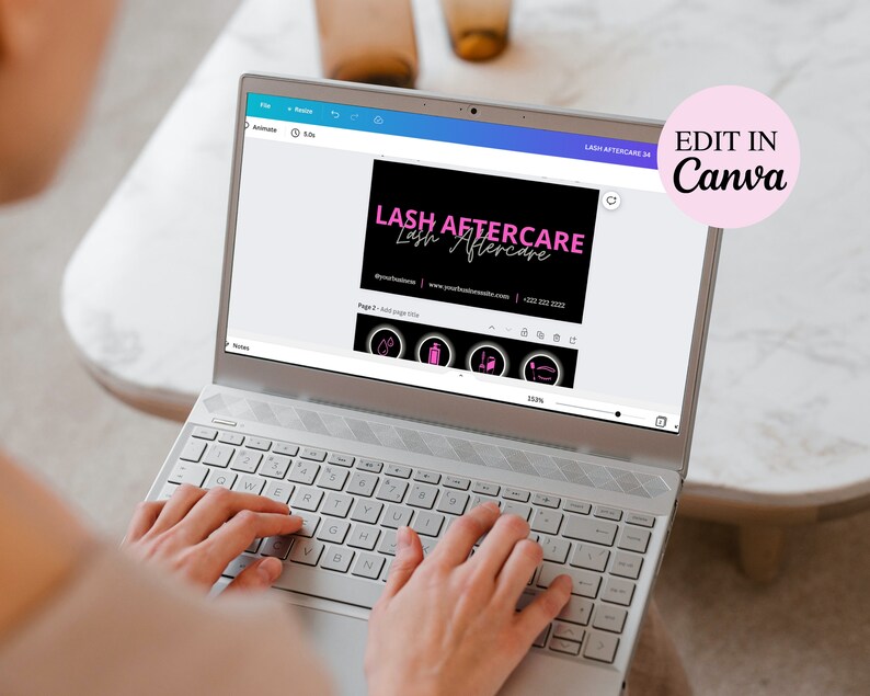 Lash Aftercare Card Template Printable Eyelash Care Cards - Etsy