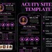 Neon Acuity Scheduling Template, DIY Acuity Booking Site Template ...