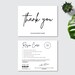 Resin Care Card Template, Thank You Card Template, Resin Product Care ...