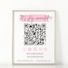 Editable Let's Stay Connected Template, Social Media QR Code Sign ...