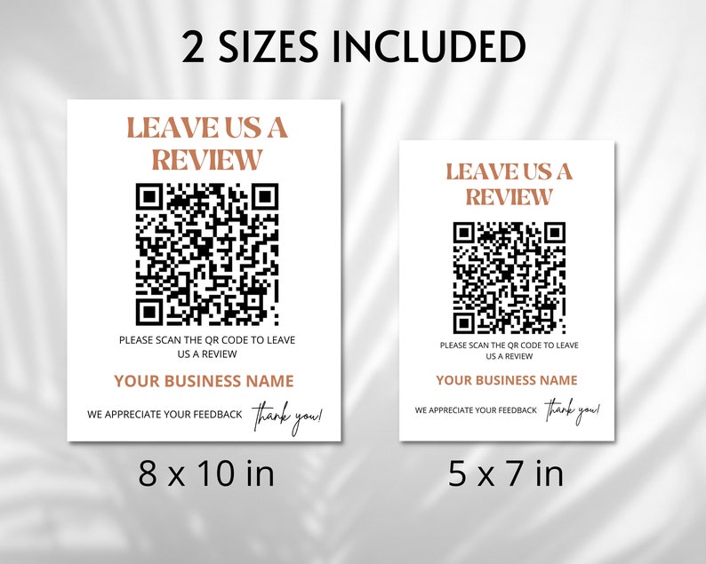 Editable Leave Us A Review Template Social Media QR Code Sign - Etsy ... Editable Leave Us A Review Template Social Media QR Code Sign - Etsy ...