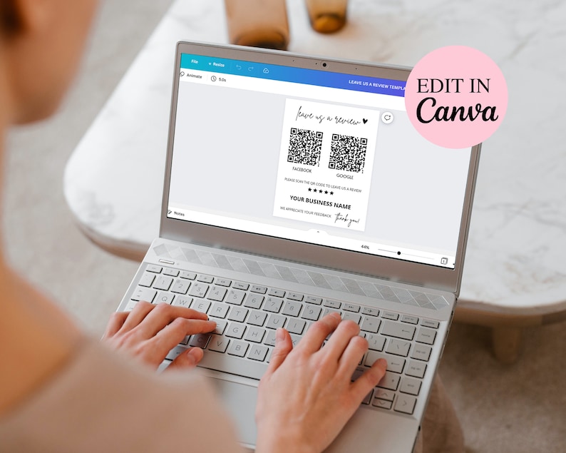 Editable Leave Us A Review Template Review Request QR Code - Etsy Editable Leave Us A Review Template Review Request QR Code - Etsy