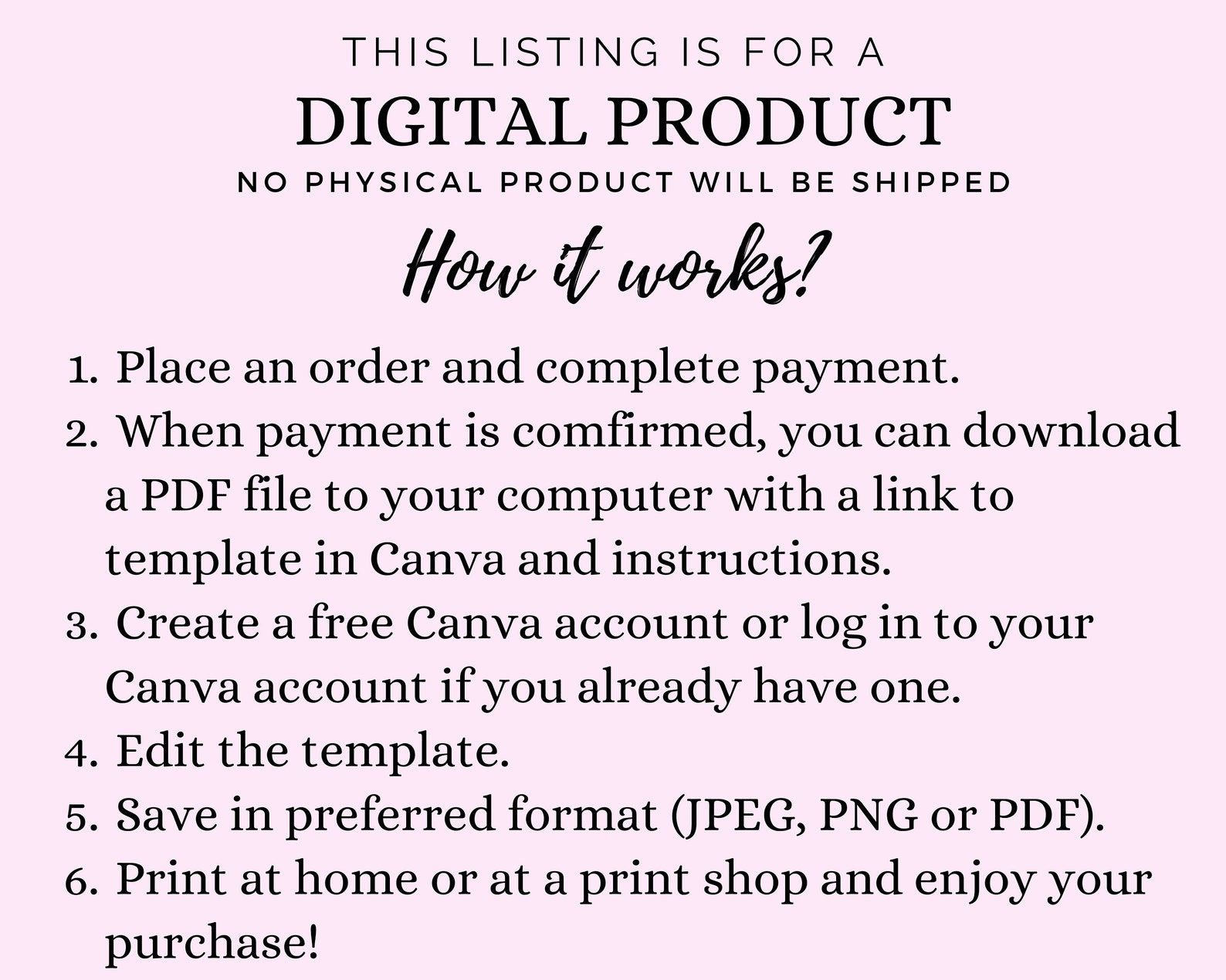 Small Business Signs Bundle QR Code Sign Template Printable - Etsy