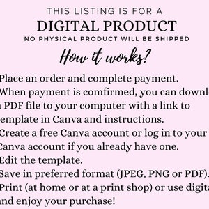 Payment Sign & Price List Template Bundle, QR Code Sign Template ...