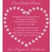 Personalized Hug Jersey Fleece Poem Blanket Gift for Special Loved Ones ...