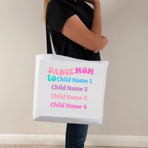 Personalized "in My Dance Mom Era (GIRL Dancer)" Classic Tote Bag: Add ...