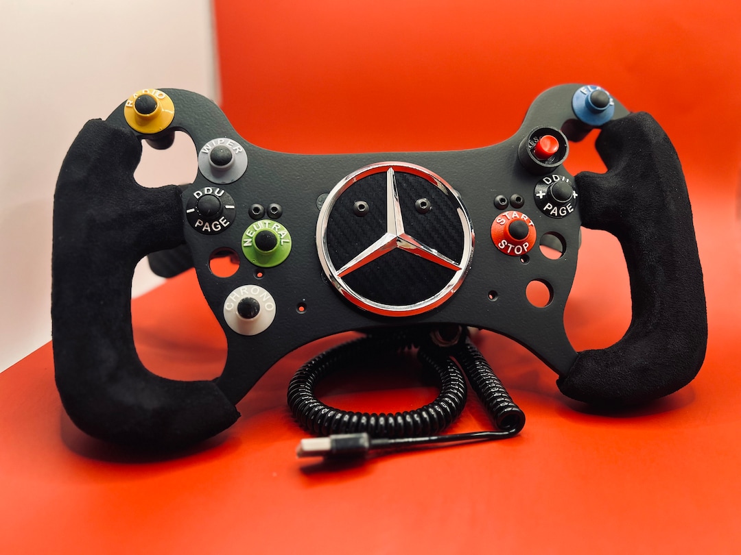 Sim Racing Mercedes AMG GT3/GT4 Steering Wheel - Etsy