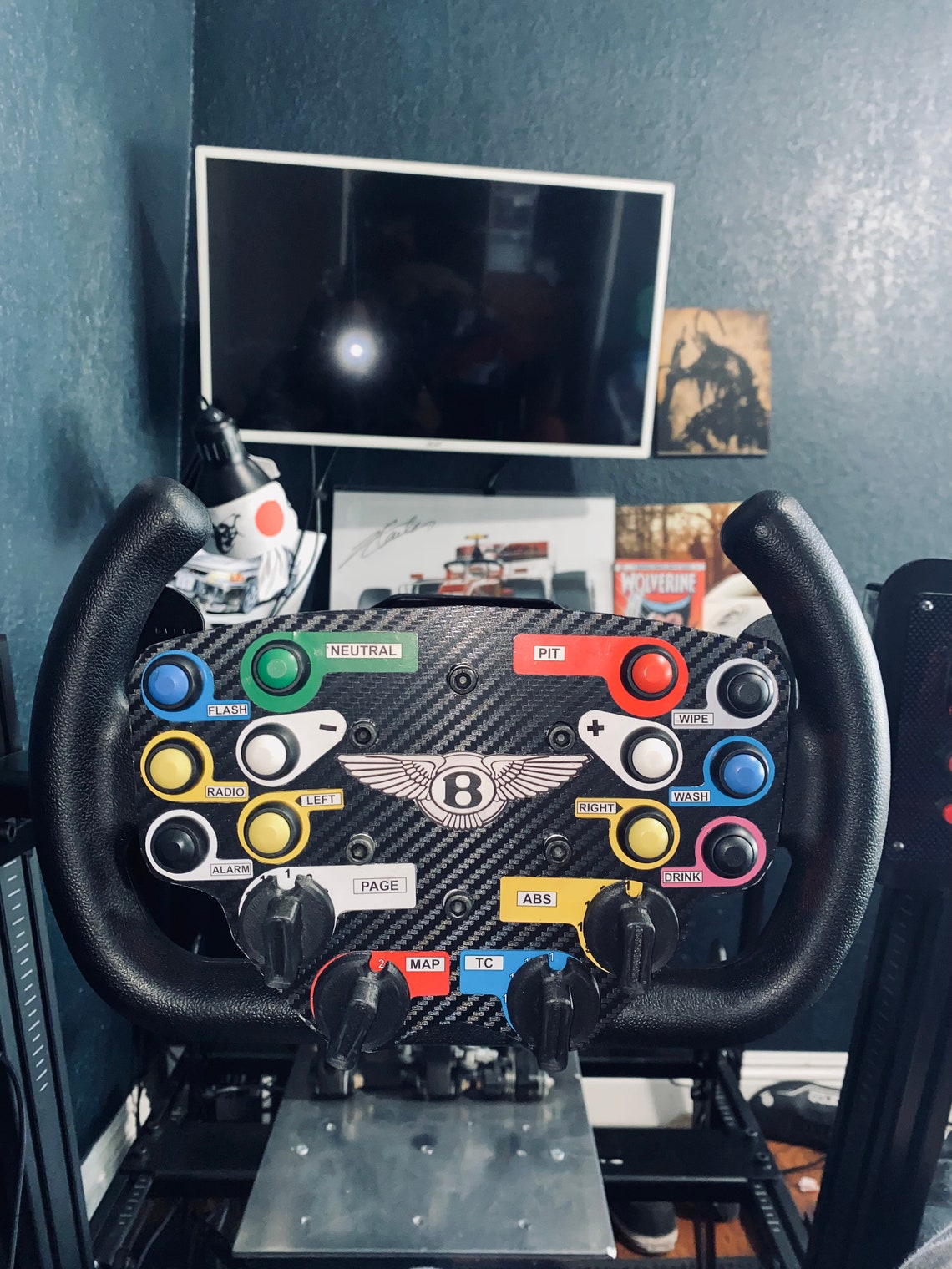 Bentley GT3 Sim Racing Wheel - Etsy Canada
