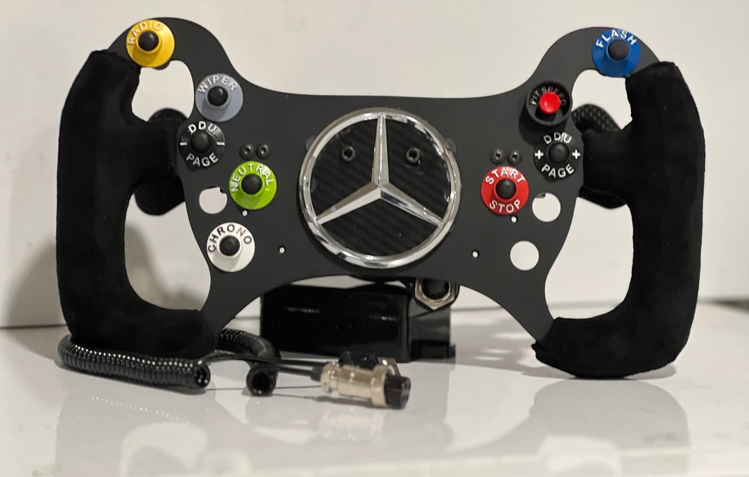 Sim Racing Mercedes AMG GT3/GT4 Steering Wheel - Etsy