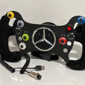 Sim Racing Mercedes AMG GT3/GT4 Steering Wheel - Etsy