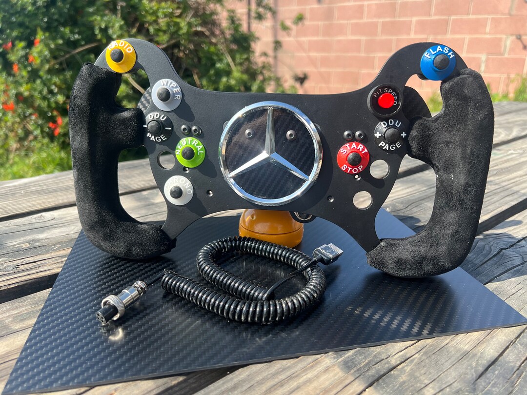 Sim Racing Mercedes AMG GT3/GT4 Steering Wheel - Etsy UK