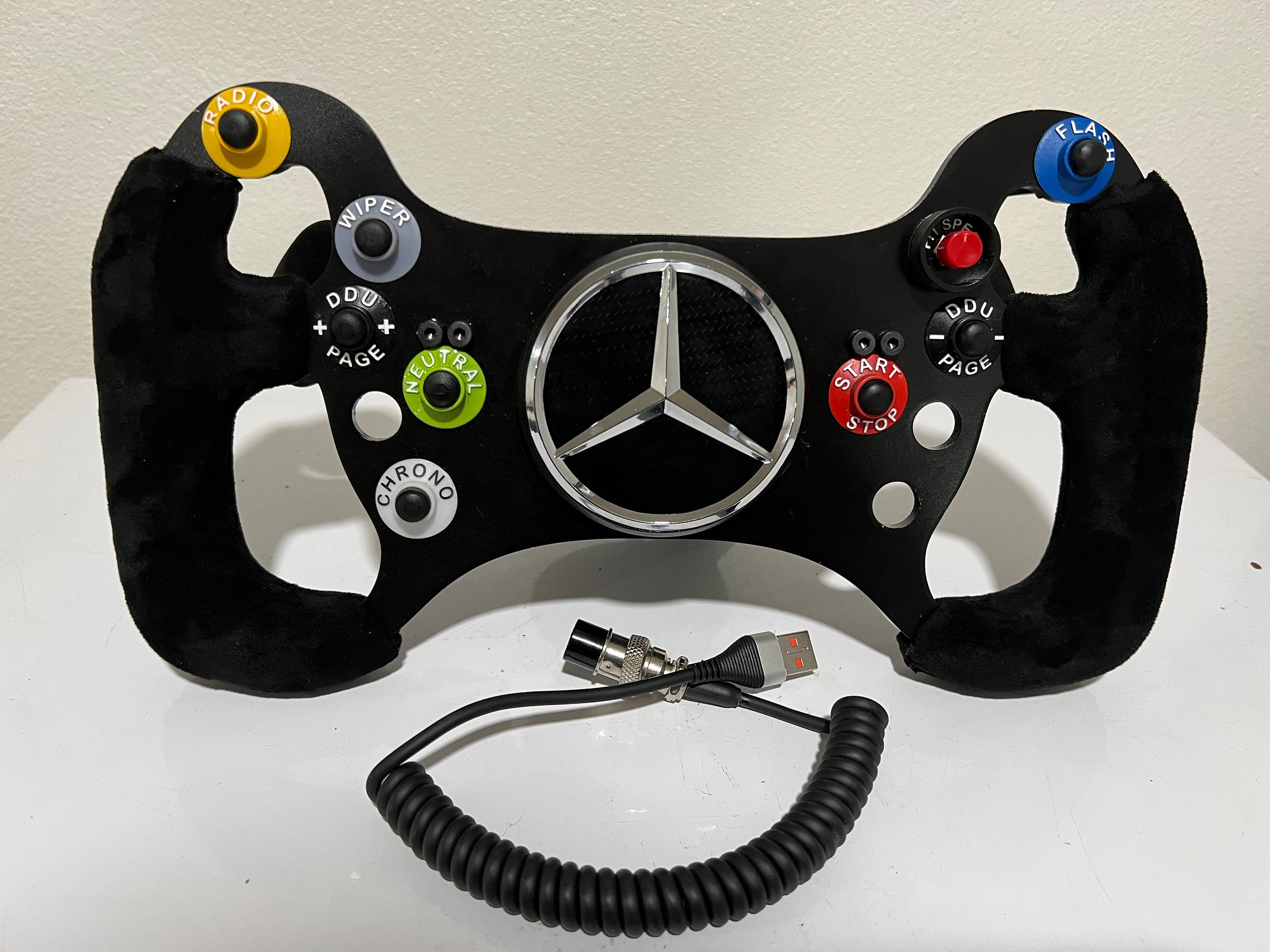 Sim Racing Mercedes AMG GT3/GT4 Steering Wheel - Etsy 日本