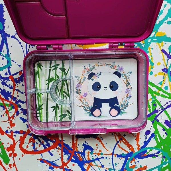 Panda Lunch Box - Etsy