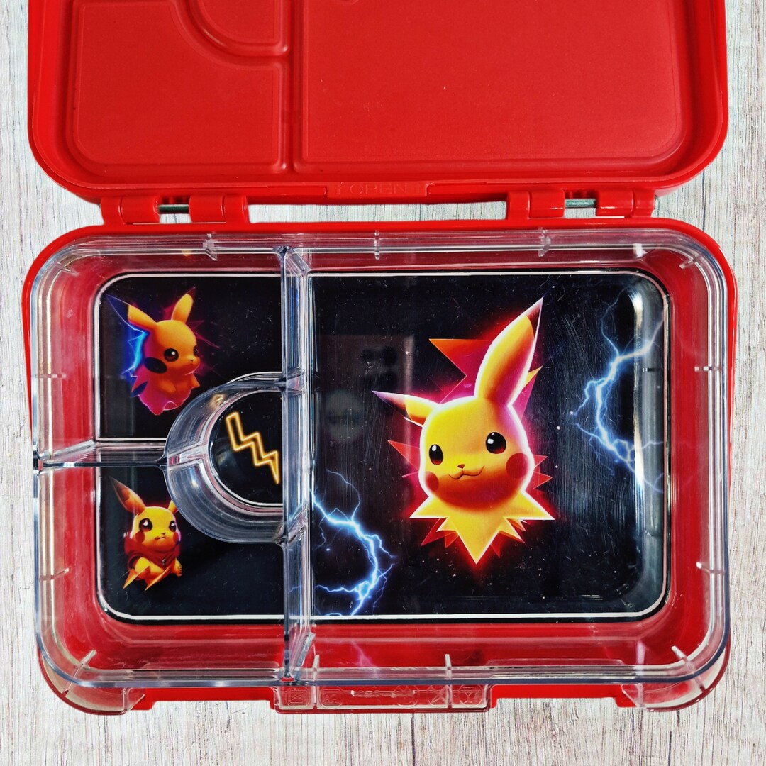 Pikachu, Pokemon, Personalized, Lunchbox Insert, Lunchbox, Lunch Box - Etsy