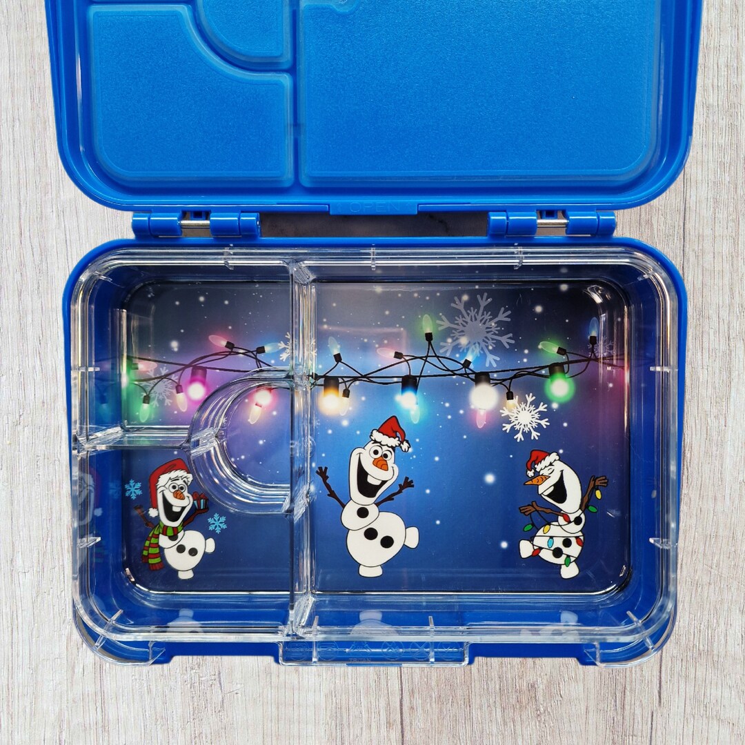 Christmas, Winter, Personalized, Lunch Box Insert, Lunch Box, Lunch Box ...