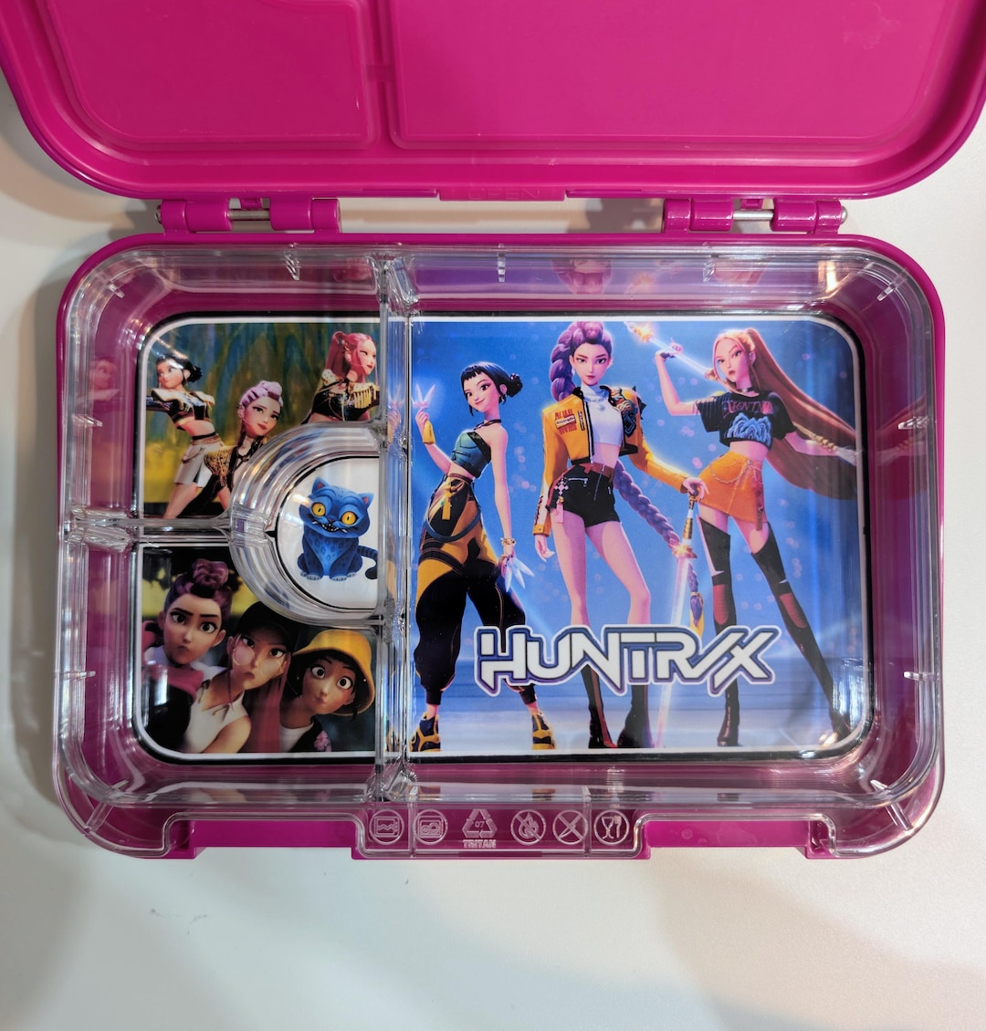Huntrix, Kpdh, Kpop Demon Hunters, Insert, Lunchbox Insert, Snack ...