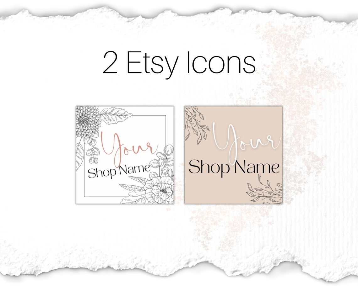 Pretty Etsy Banner Etsy Banner Set Etsy Banners and Etsy - Etsy