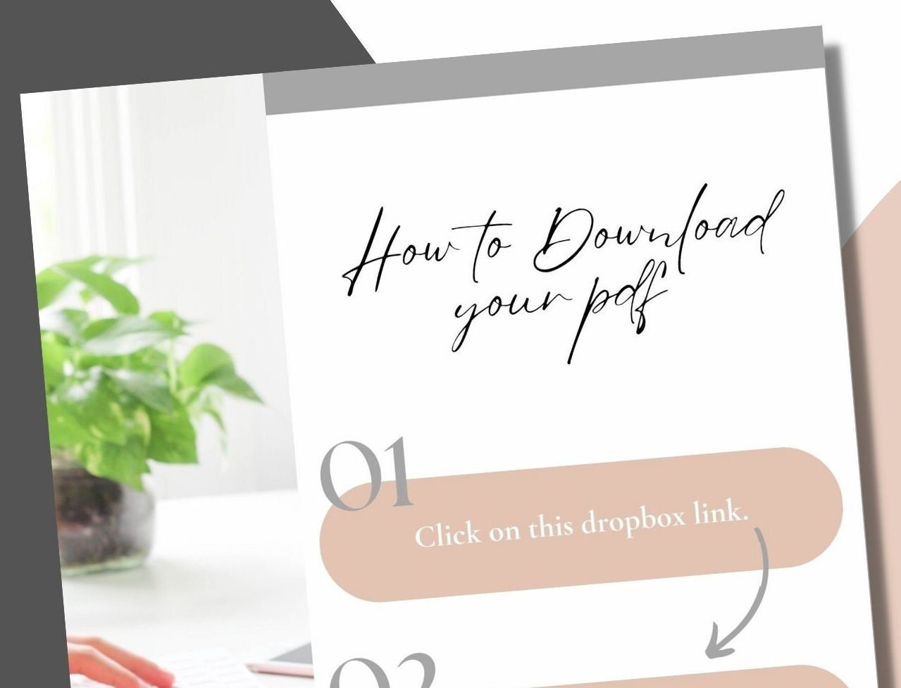 Download Instruction Template for Digital Product Sellers, Template to ...