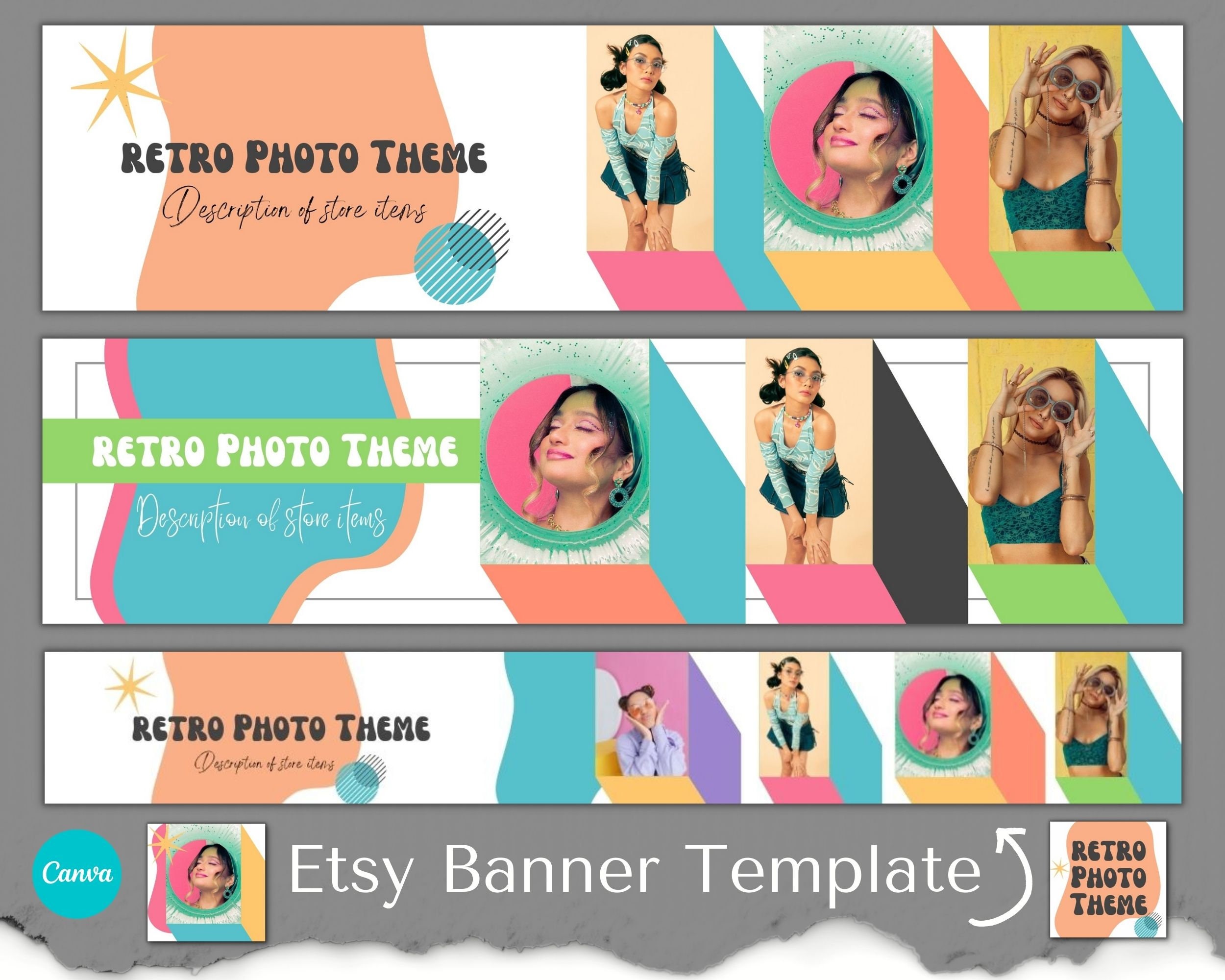 Vintage Etsy Banners