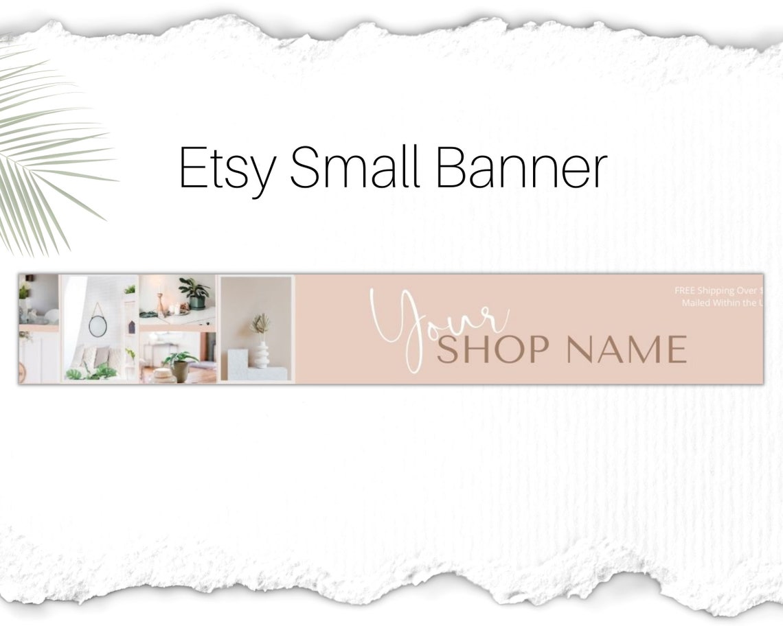 Clean Modern Etsy Banner Etsy Banner Set Etsy Banners and - Etsy
