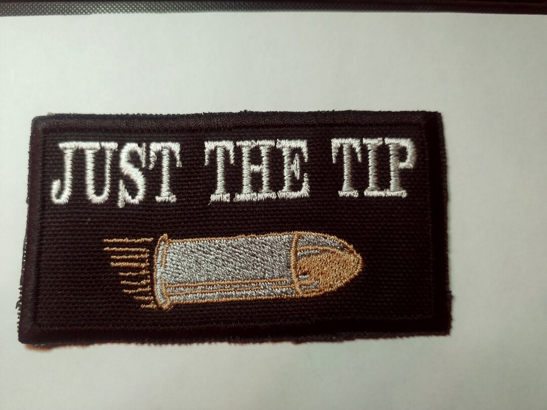 Just the Tip Patch - Etsy