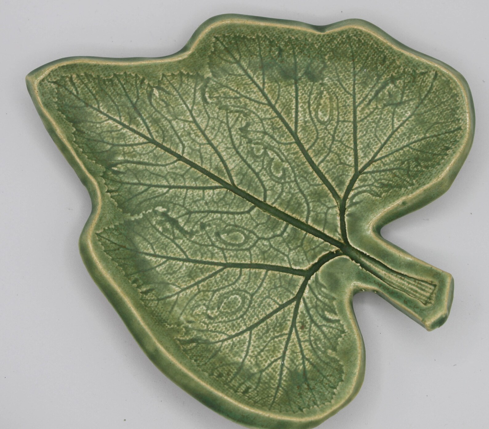 Ceramic Leaf Plates - Etsy